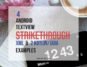 4 Android TextView StrikeThrough XML & 2 Kotlin/Java Examples - AndroidRide